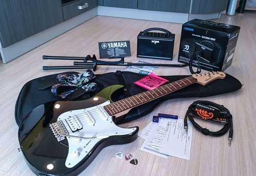 Электрогитара Yamaha Pacifica 112J + Boss Katana