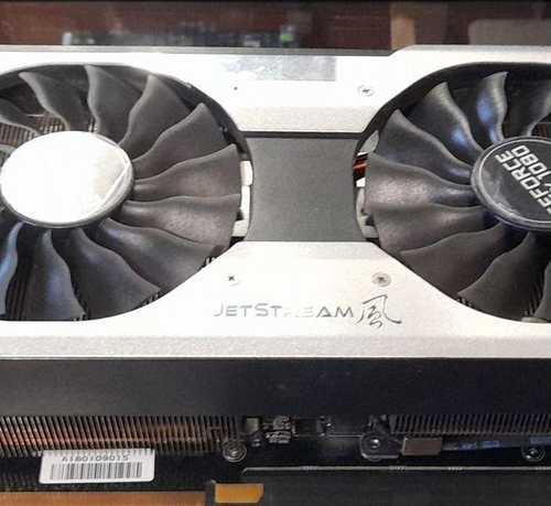 Видеокарта Palit GeForce GTX 1080 super jetstream