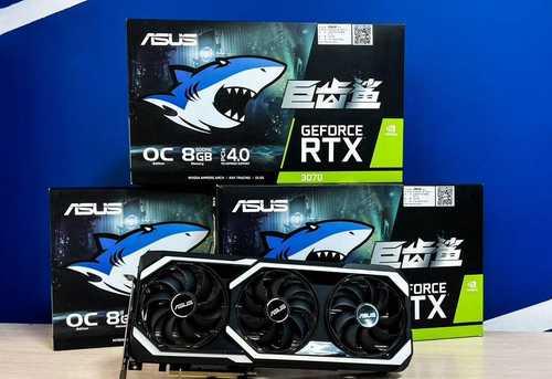 Видеокарта Asus ATS RTX 3070 8Gb Gaming Megaladon