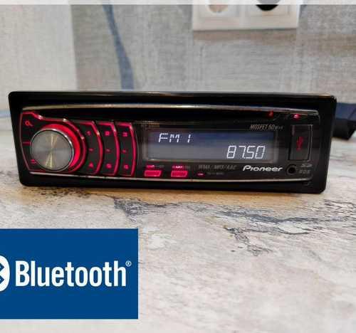 Магнитола Pioneer с Bluetooth