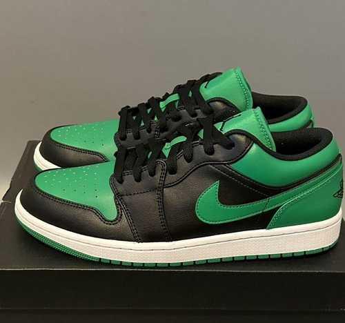 Кроссовки Nike Air Jordan 1 Low Lucky Green ориг