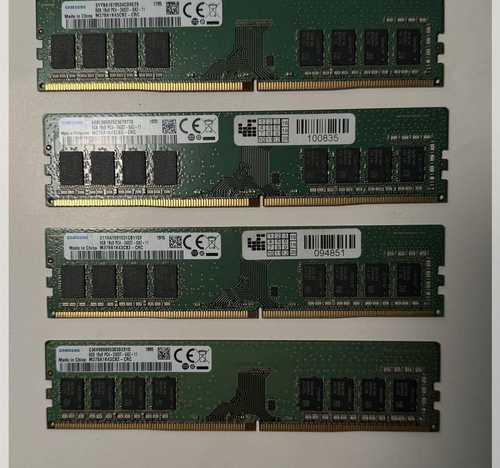 Samsung m378a1k43cb2 crc ddr4 32gb/8gb