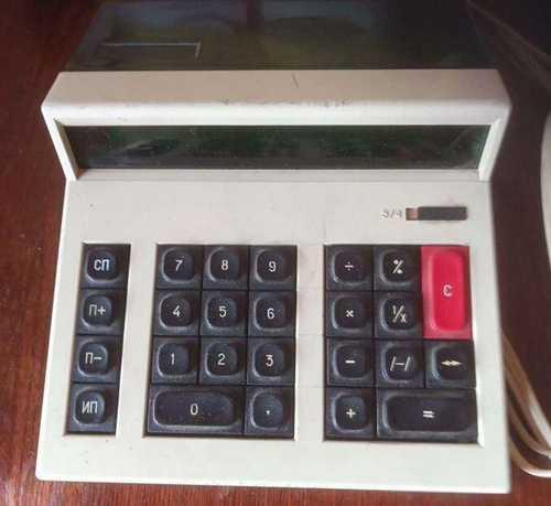 Калькулятор советских времён Электроника мк 42