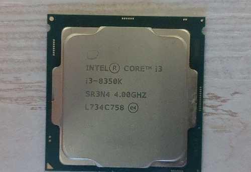 Процессор i3 8350k