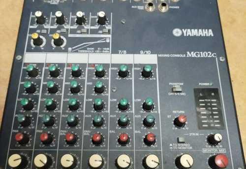 Микшерный пульт yamaha mg102c