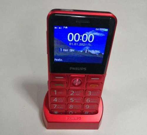 Сотовый телефон Philips Xenium E207 для пожилых