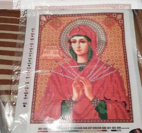 Схемы иконы бисером