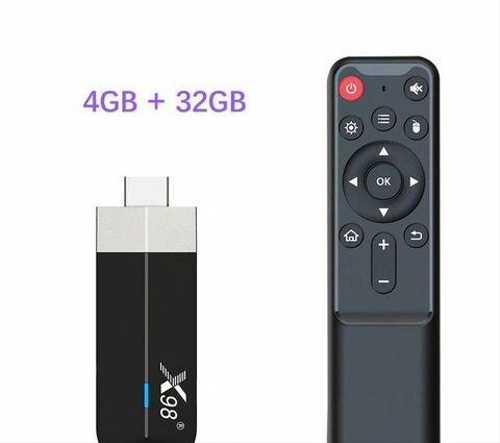 Тв стик (TV stick) X98 S500, настройка под ключ