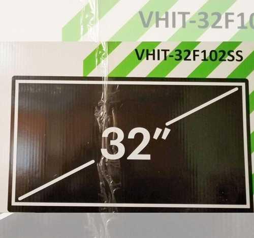 Новый телевизор 32" Hi vhit-32F102SS