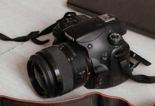 Зеркальный фотоаппарат «sony alpha SLT-A58»