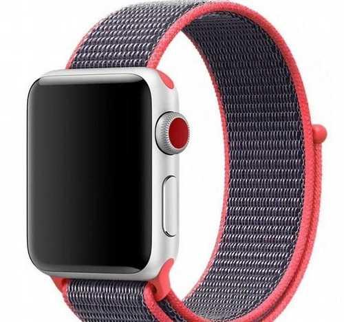 Ремешок Apple Watch Electric Pink Sport Loop 38/40