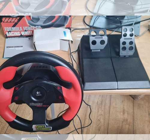 Игровой руль logitech wingman formula GP