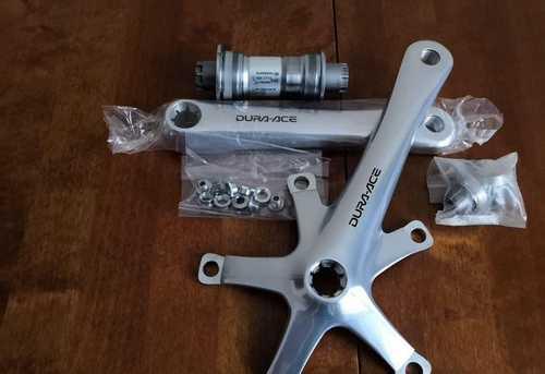 Shimano Dura Ace 7710 Track новые шатуны и каретка