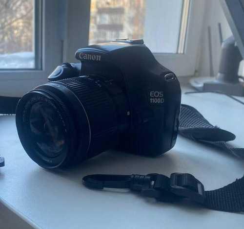 Зеркальный фотоаппарат canon eos 1100d