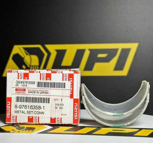 Вкладыш шатунный isuzu 4HK1 8-97616358-1