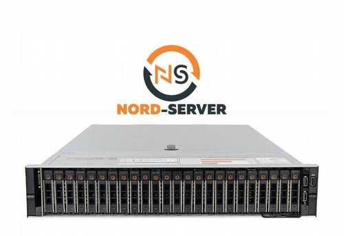 Сервер dell R740xd 24SFF 2x Silver 4110 128GB