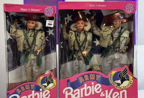 Кукла барби 90 х Barbie Ken Army