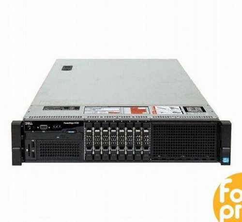 Сервер dell R720 8SFF 2xE5-2630v2 256GB, H710