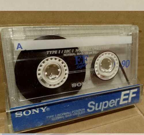 Аудиокассета Sony super ef90