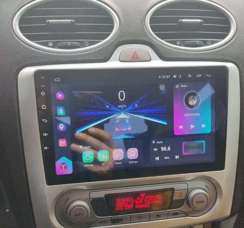 Магнитола android 2 din ford focus 2