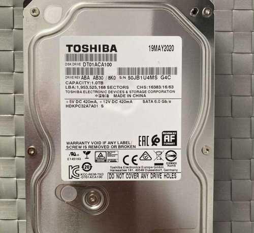 Toshiba DT01ACA100 1Tb HDD