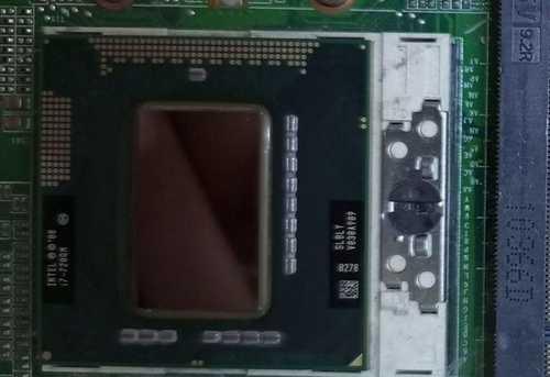 Процессор для ноутбука I 7 - 720qm 1,60 -2,8 Ghz