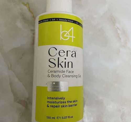 B4 Vera skin ceramide face & body cleansing gel