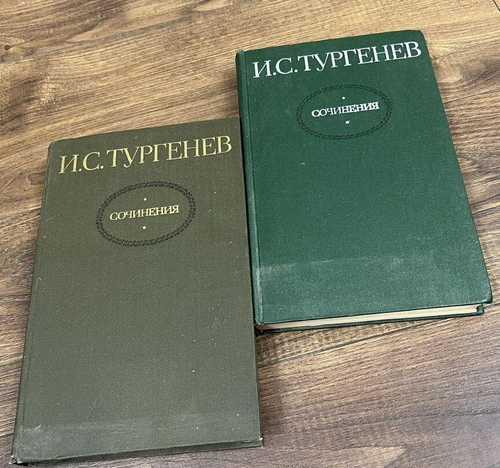 Тургенев. Сочинения в 2 томах. 1980