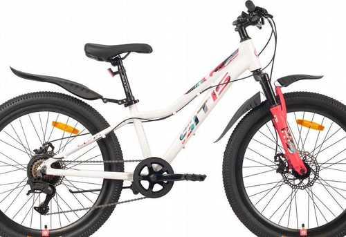 Велосипед sitis luna 24" MD (2023) White-Red Vor65