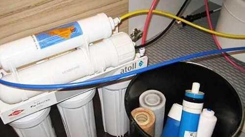 Фильтр для воды установка