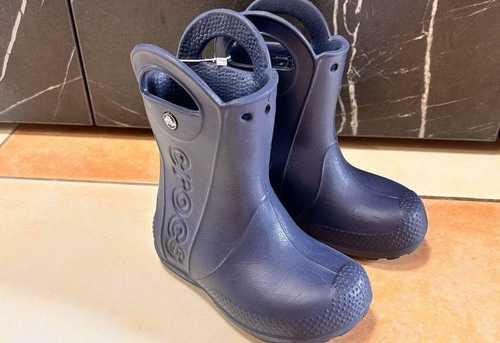 Резиновые сапоги crocs c9