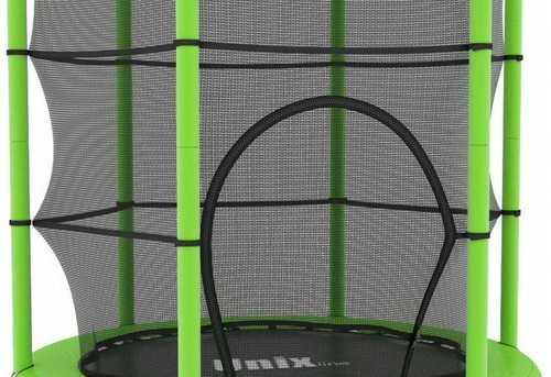 Батут unix line Kids 4,6 ft Green (140 cm)