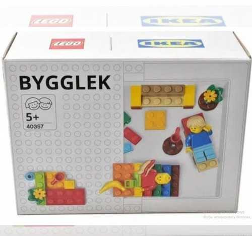 Новый Конструктор лего IKEA lego Bygglek Бюгглек