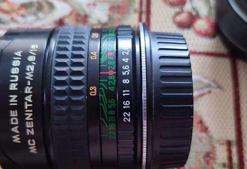 Объектив zenitar 16 2.8 canon ef