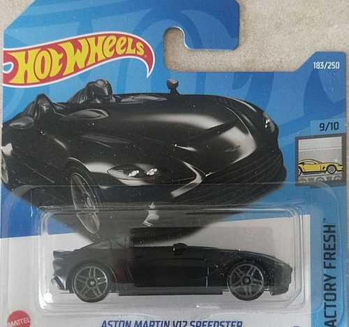 Hot wheels Aston Martin v12 speedster