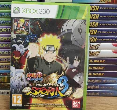 Naruto Shippuden Ultimate ninja storm 3 Xbox 360