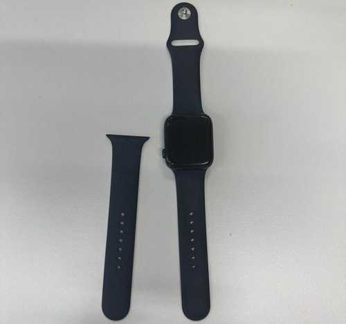 Часы apple watch 6 44 mm blue