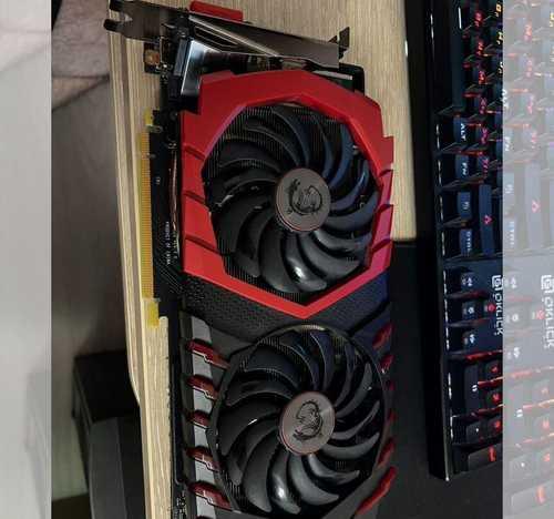 Видеокарта MSI gtx 1060 6gb gaming x