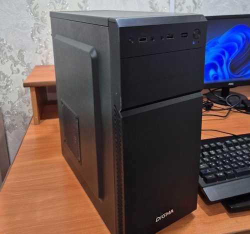 Игровой компьютер I5 4570 GTX 1060 3 GB SSD HDD