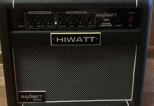 Комбоусилитель hiwatt (maxwatt g20)