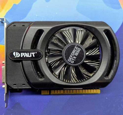 Видеокарта Palit GeForce GTX 1650 4GB