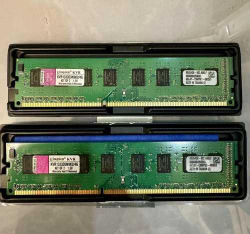 Оперативная память RAM Kingston KVR1333D3N9K2/4G