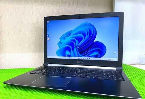 Ноутбук Acer для игр и работы Core i5/GTX 1050