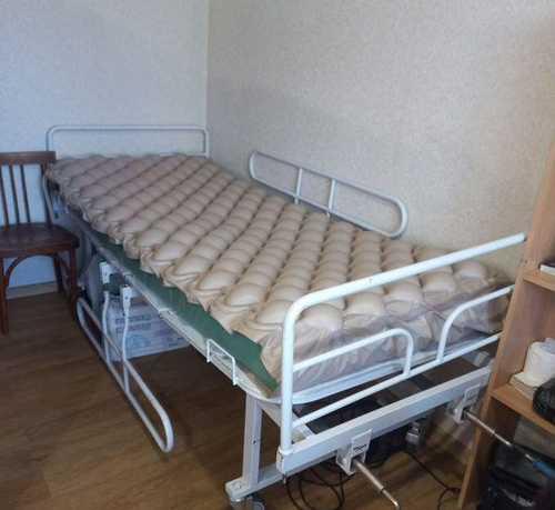 Кровать для лежачих больных бу + матрас