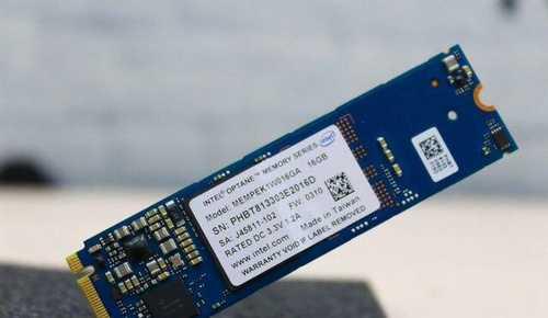 16гб SSD M.2 накопитель Intel Optane mempek1W016GA