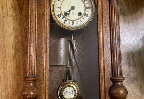 Антикварные настенные часы часы Gustav Becker