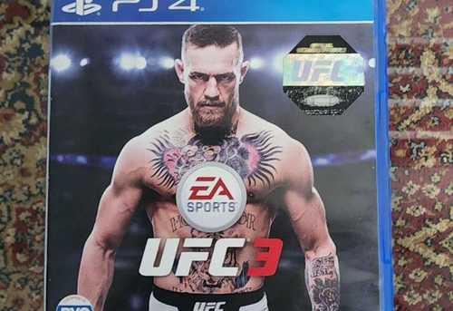 Бокс-кейс для игры PS4 (UFC 3)