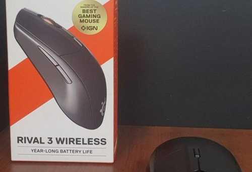 Мышь беспроводная SteelSeries Rival 3 Wireless
