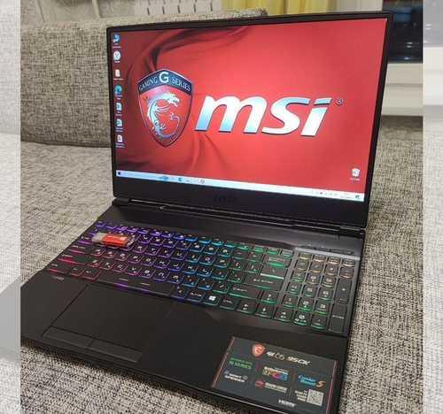 MSI игровой Идеал GTX1650-16гб/i5-9300H/120Гц