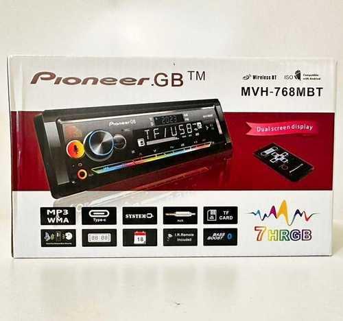 Автомагнитола pioneer MVH-768 MBT